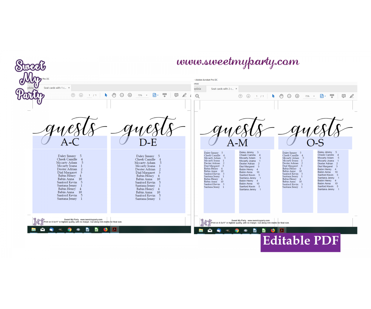 Rustic seating chart template printable|Rustic seating chart ...